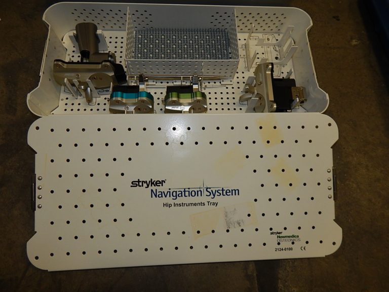 Stryker Scorpio Hip Instruments Tray 2124-0100