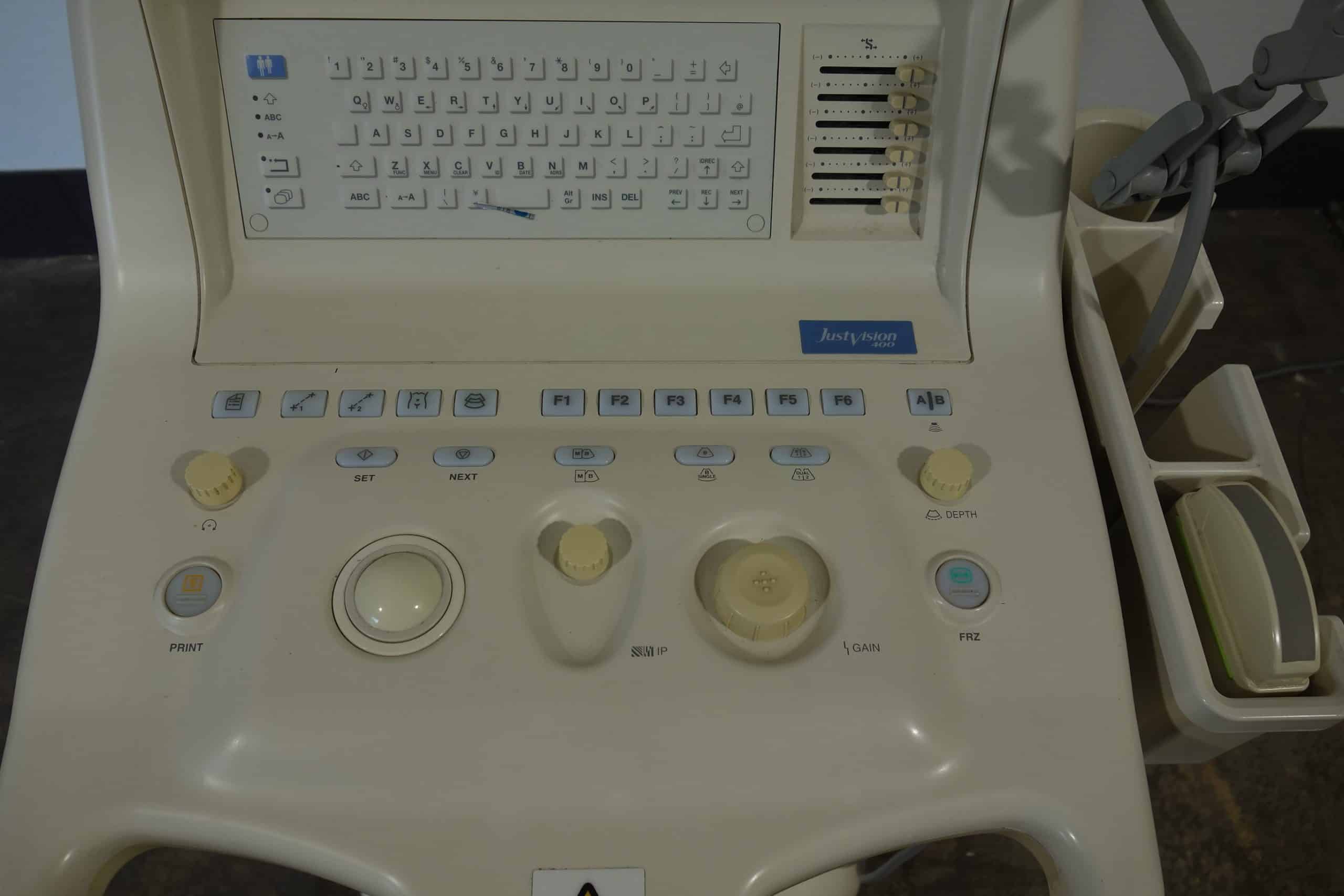 Toshiba JustVision 400 mit Convex-Sonde und Printer