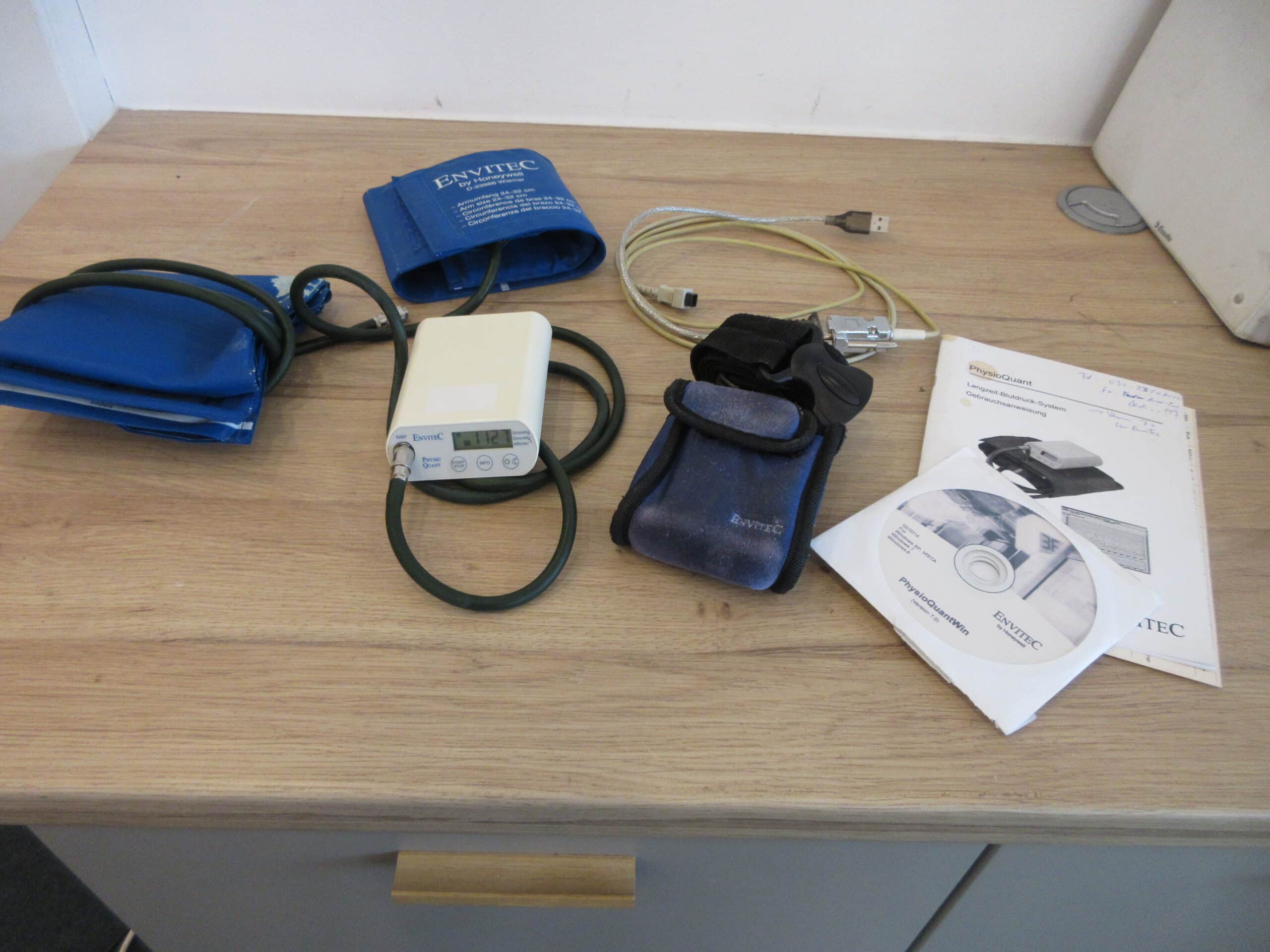 Envitec PhysioQuant Langzeit Blutdruck-Messgerät