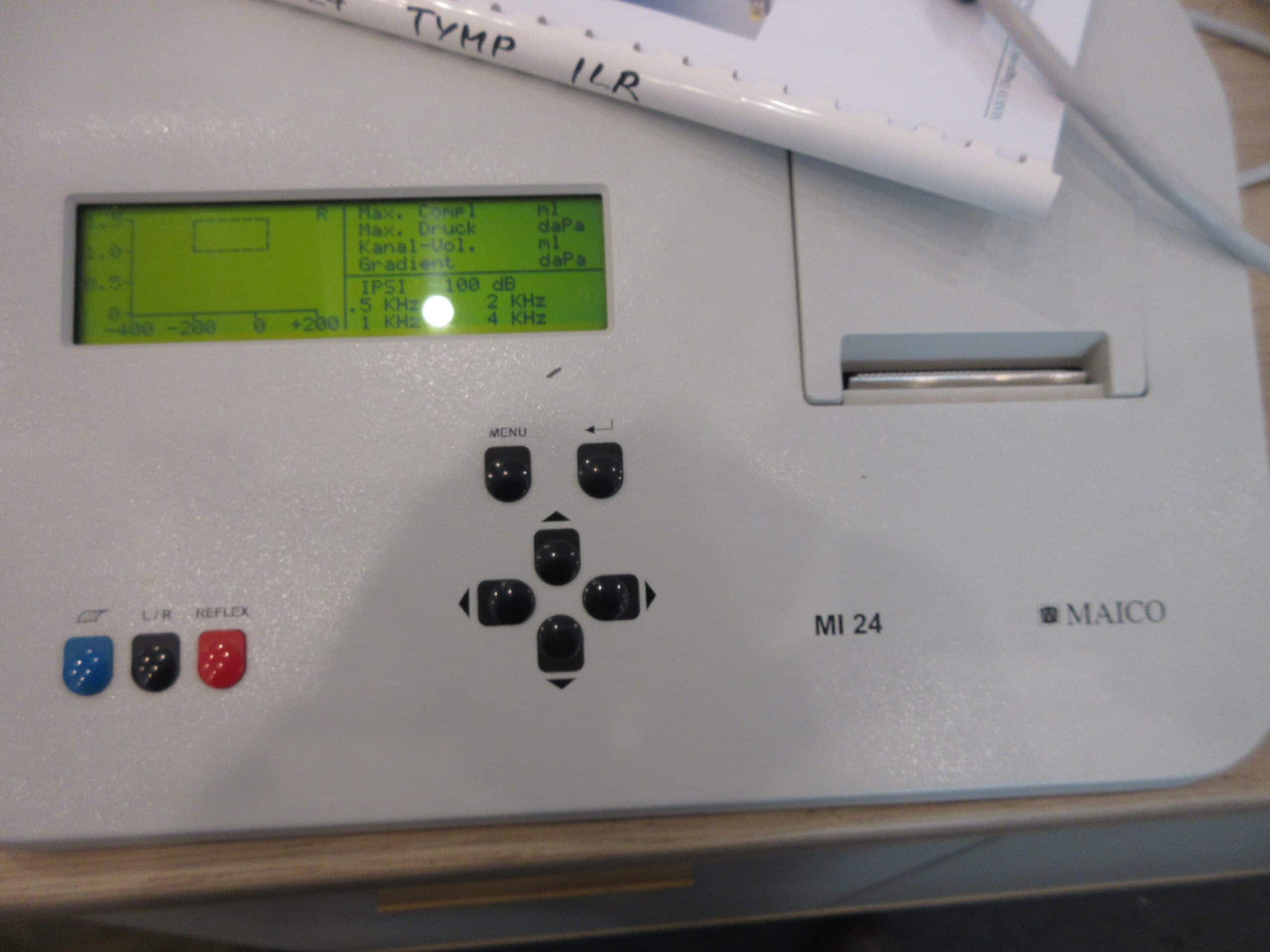 Maico MI 24 Tympanometer